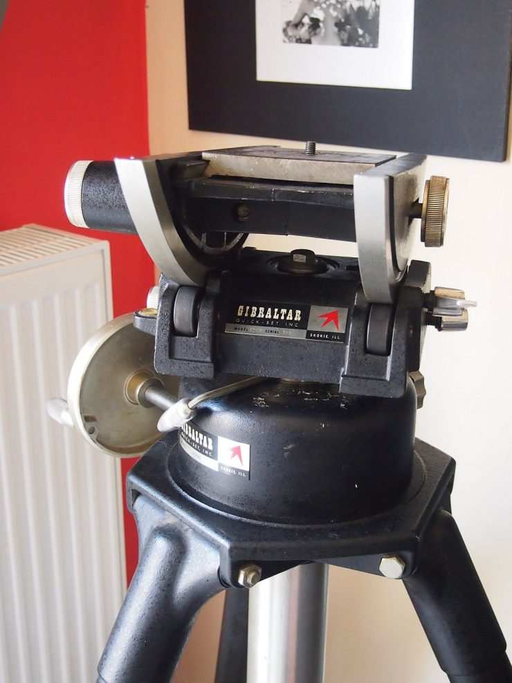 SOLD QuickSet Gibraltar Model Heavy Duty Motion Picture Tripod – agopian